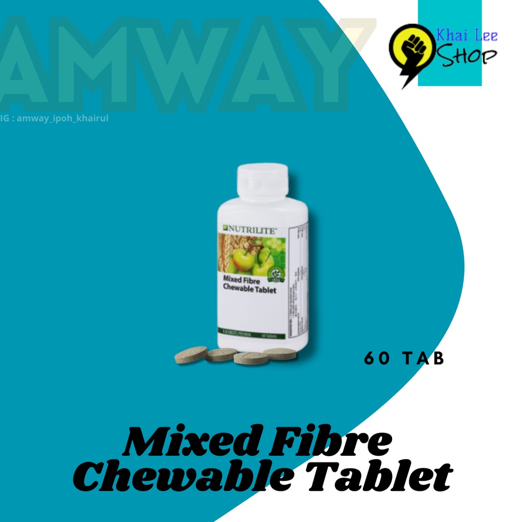 Mixed Fibre Chewable Tablet - 60 tablet | Shopee Malaysia
