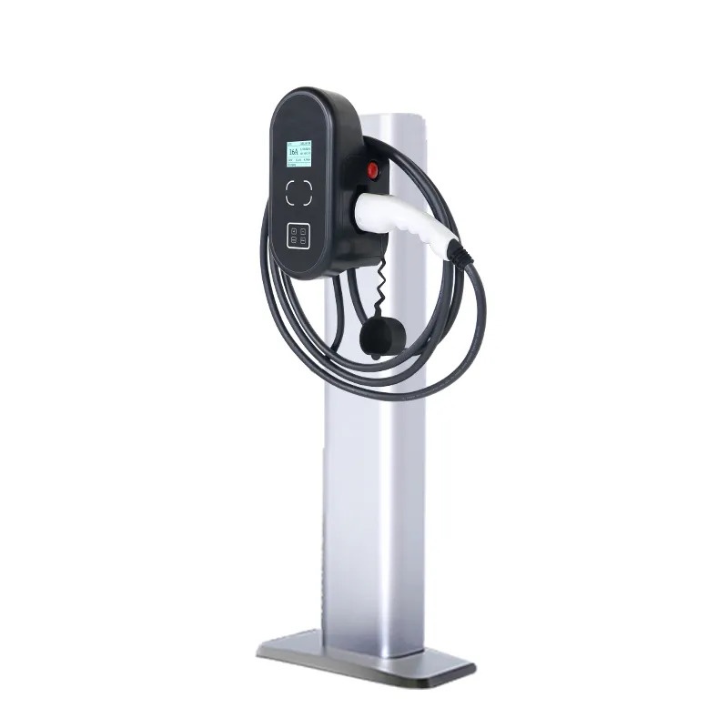 EV Charging Station Pillar Stand for EV Charger Installation | Shopee ...