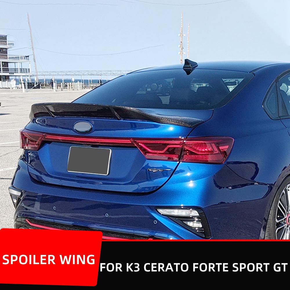For Kia K3 Cerato Forte Sport GT 2019 2020 2021 Carbon Fiber FRP Rear ...