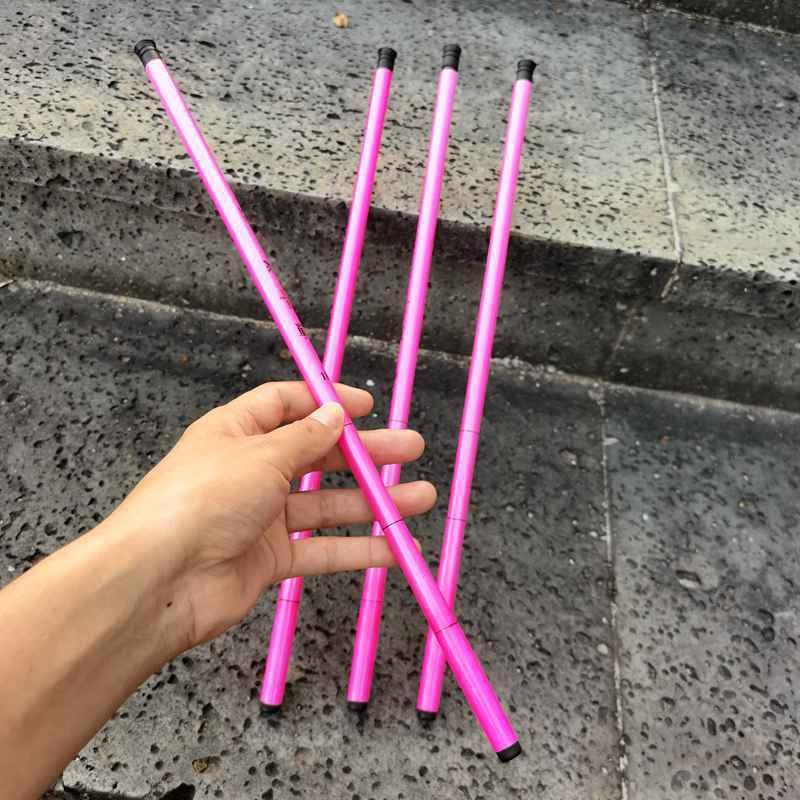 Pink fishing rod ultra-light ultra-hard small object bream mini hand ...