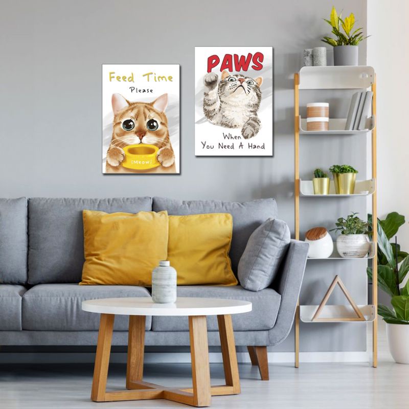 Wall Decoration Poster (Cat / Kucing) -MDF Board | Shopee Malaysia