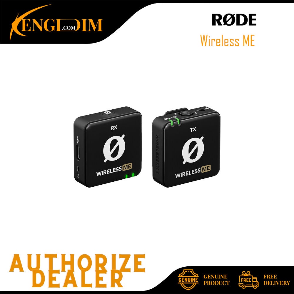 RODE Wireless ME Compact Digital Wireless Microphone System (2.4 GHz ...