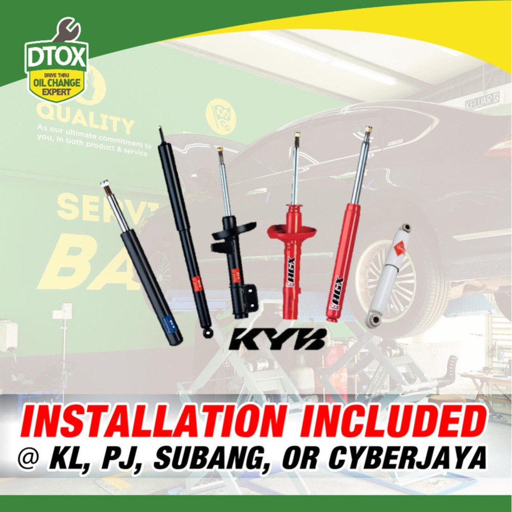 [Installation Provided] Toyota Vios Front Shock Absorbers KYB Kayaba(1 ...