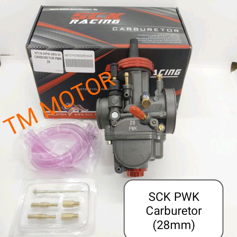 SCK Racing PWK Carburetor Universal, 28/30/32/34mm | Shopee Malaysia