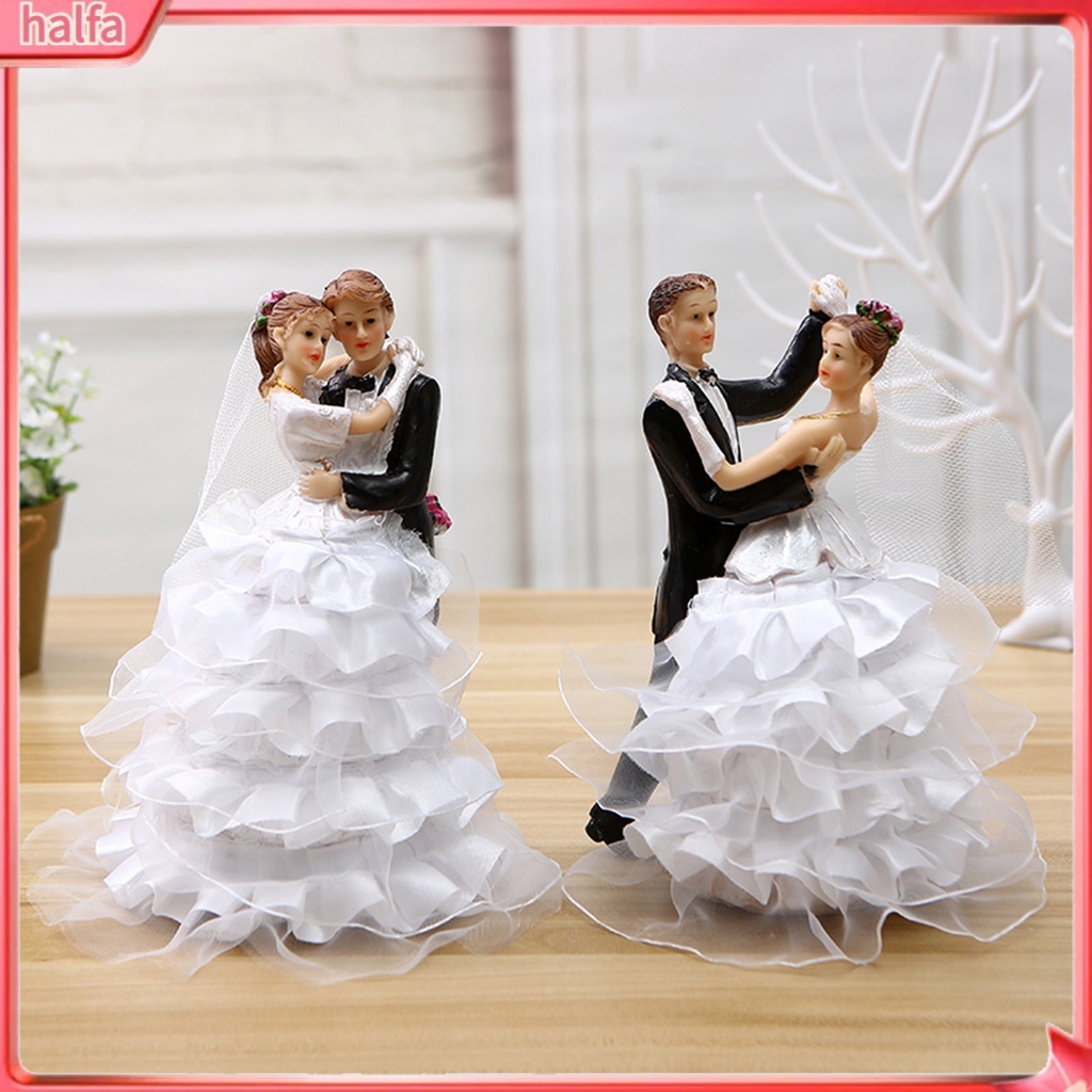 HALFA| Wedding Couple Doll Romantic Adorable Resin Fine Workmanship ...
