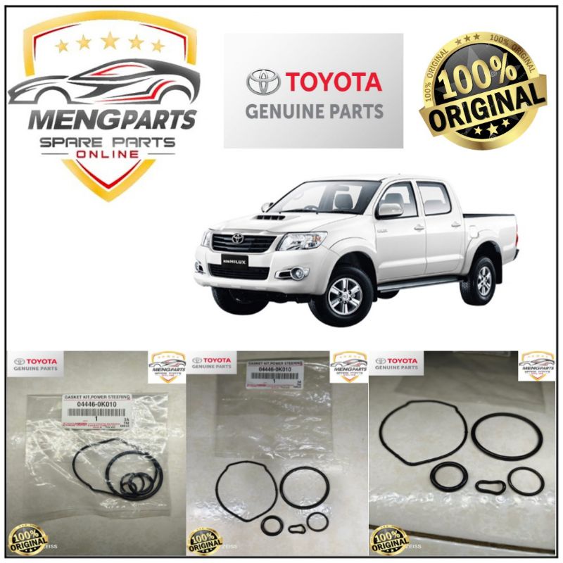 ORIGINAL 💯% TOYOTA HILUX KUN25 POWER STEERING PUMP REPAIR KIT 04446 ...