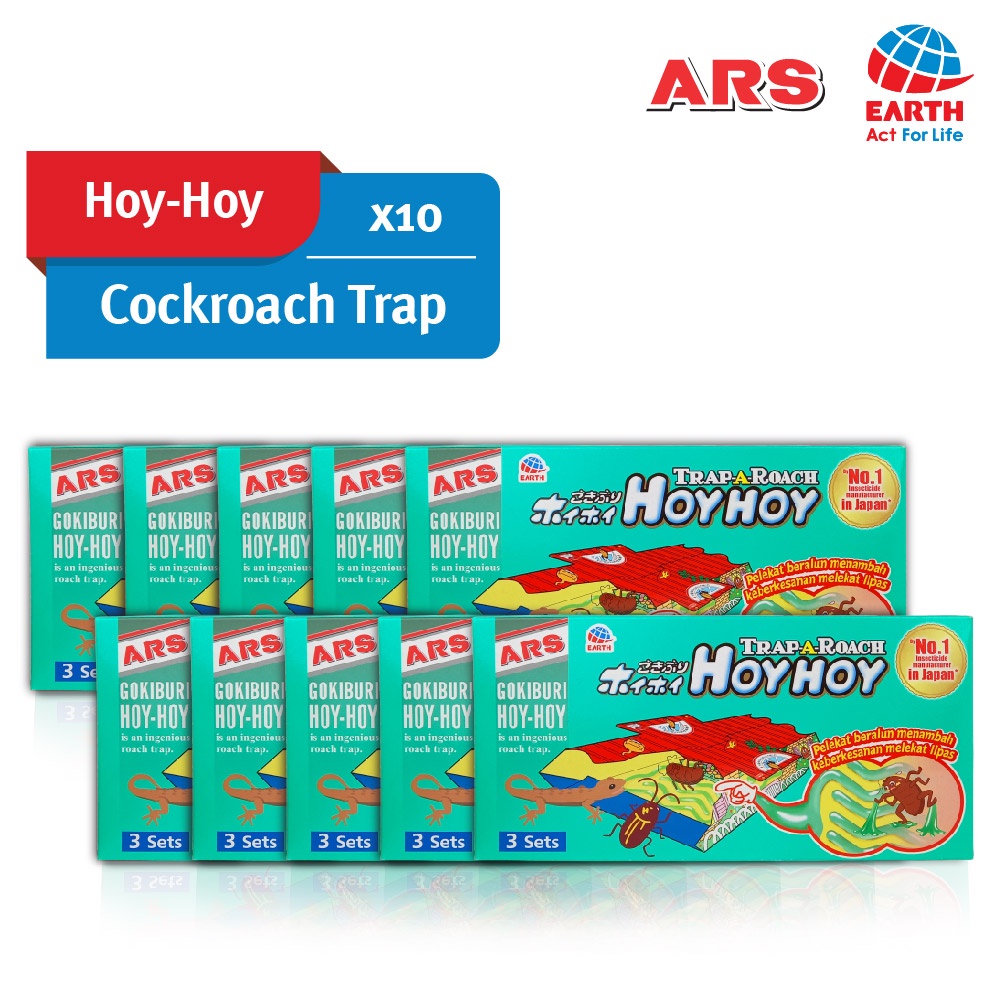 ARS Hoy Hoy Trap-A-Roach Cockroach Killer Cockroach’s Favorite Food ...