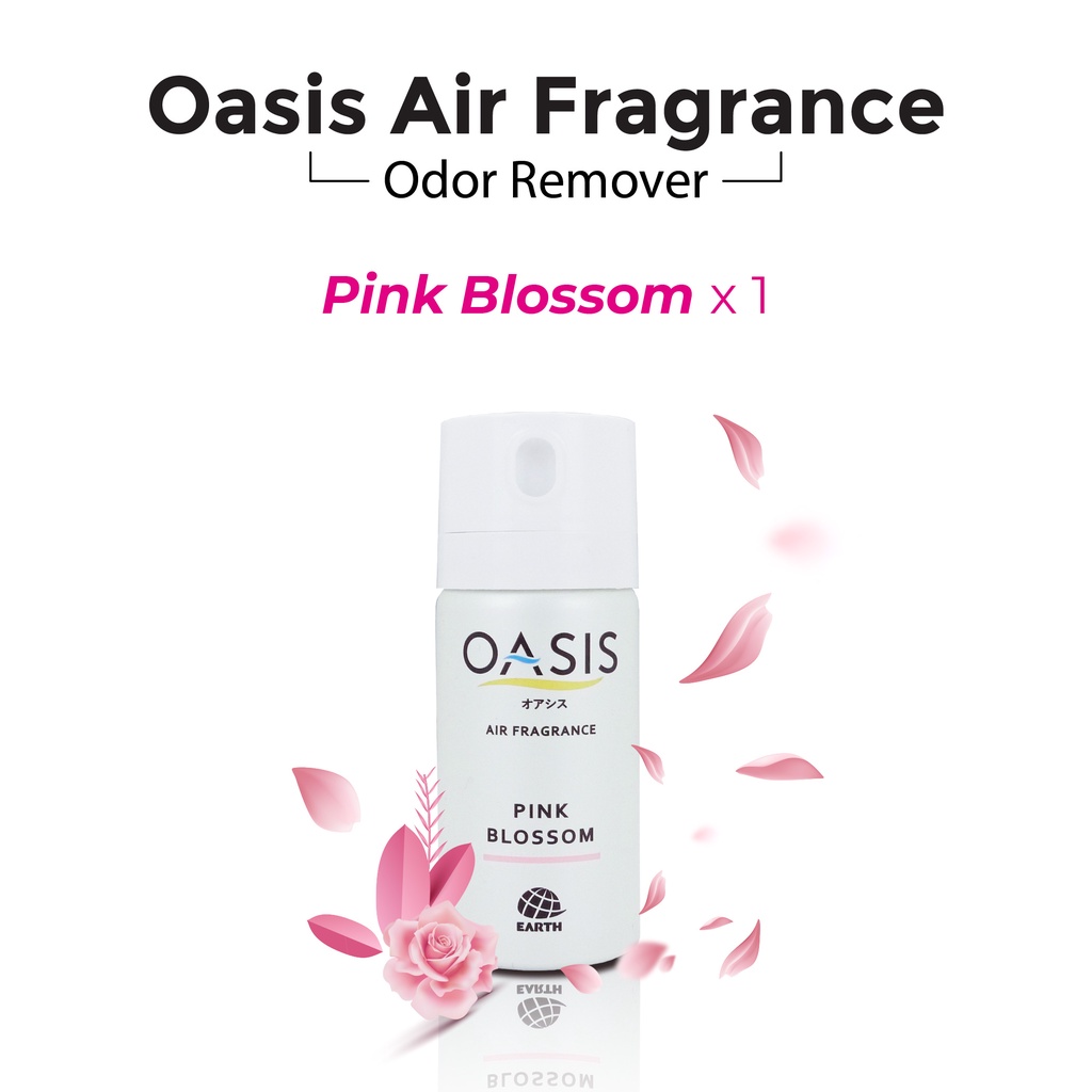 Oasis Air Fragrance Spray Pink Blossom, Instantly Eliminate Odors ...