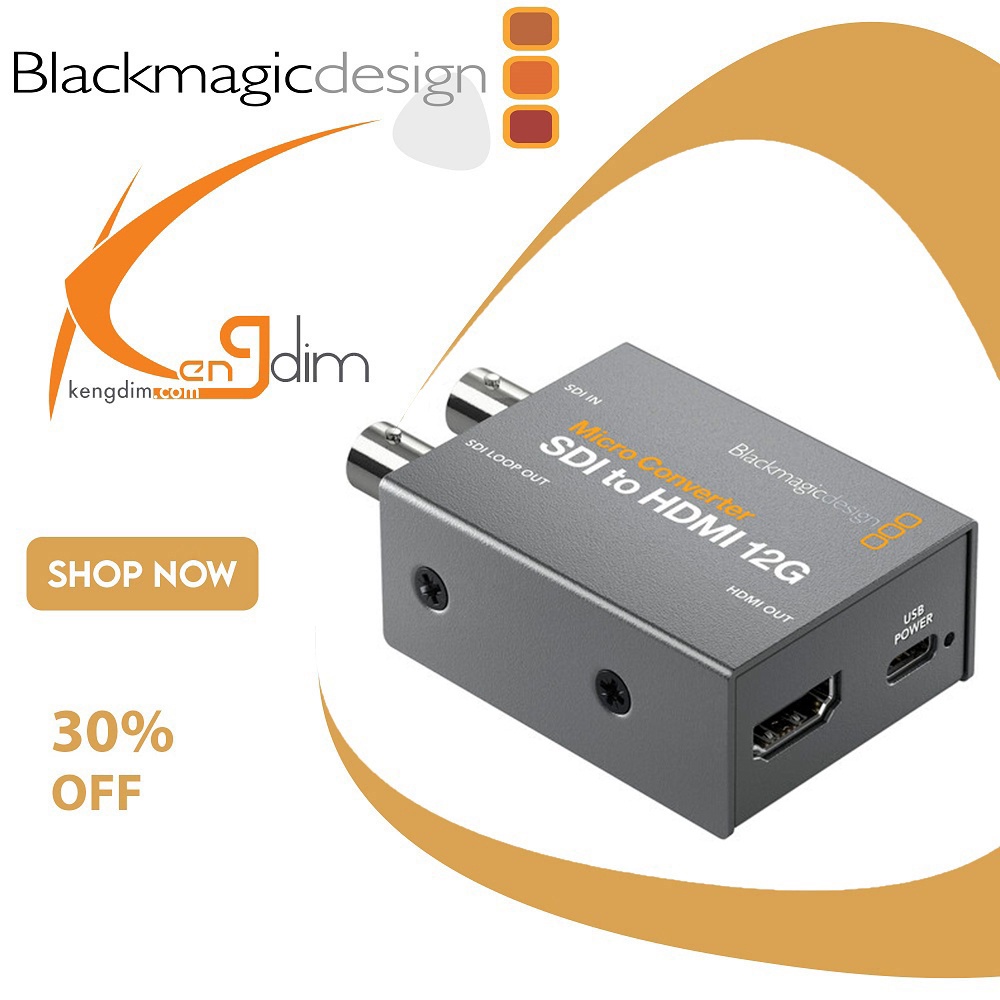 Blackmagic Design Micro Converter HDMI to SDI 12G | Shopee Malaysia