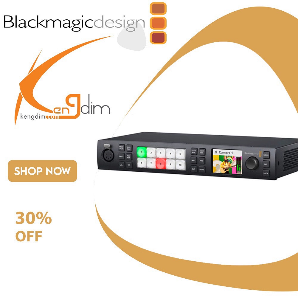 Blackmagic Design ATEM 1 M/E Constellation HD Live Production Switcher ...