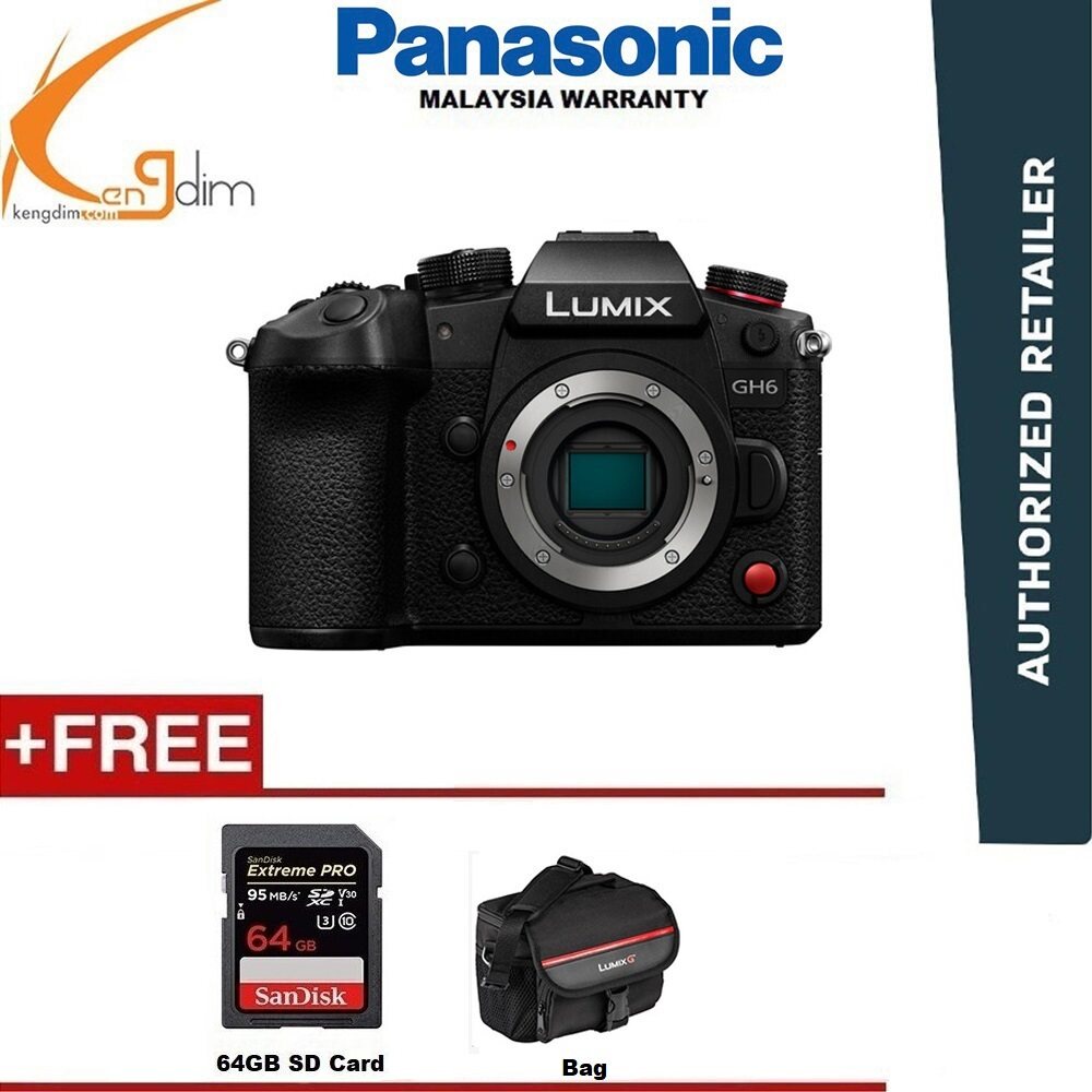 Panasonic Lumix GH6 Mirrorless Camera (Body Only) | Shopee Malaysia