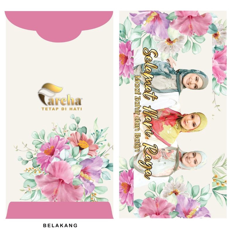 READY STOK Sampul Raya Fareha Free Gift Fareha Sampul Fareha Raya ...