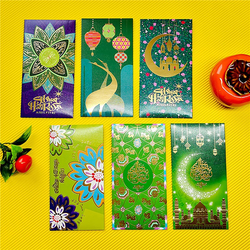 6pcs Sampul Duit Raya Premium 2023 / Raya Packet / Green Packet ...
