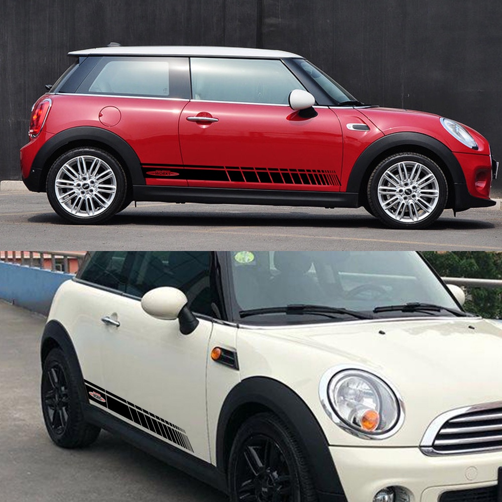 For MINI John Cooper Works R56 R58 R59 F57 F56 Hatchback 2pcs Car Door ...