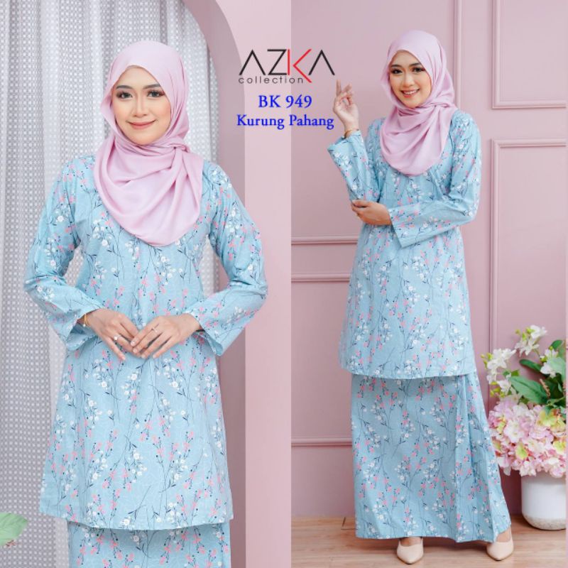 Baju Kurung Pahang Pesak/Kain Susun tepi (Lembut, Selesa & Tak Panas ...