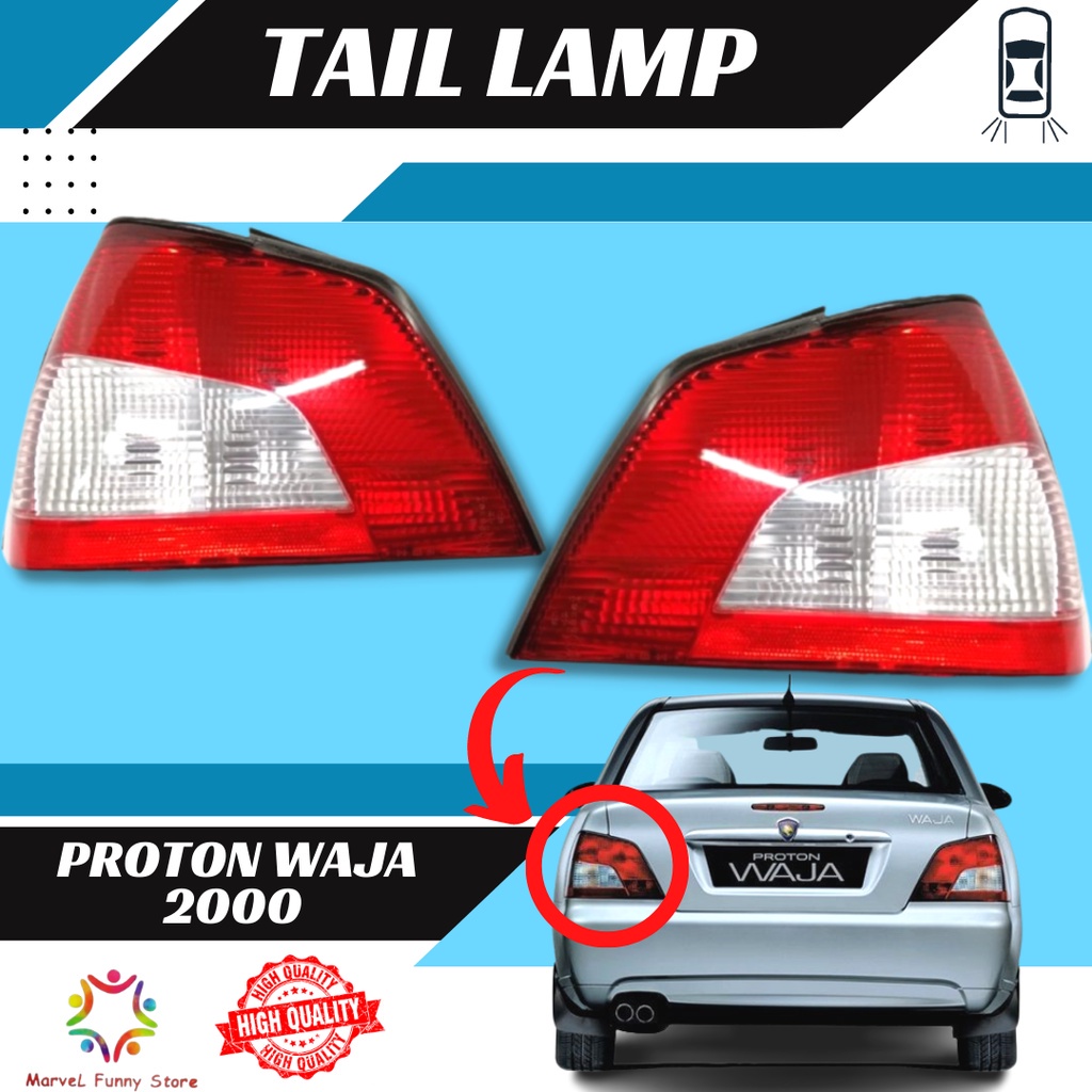Proton Waja 2000 Old Model Tail Light Lamp Lampu Belakang 100% High ...