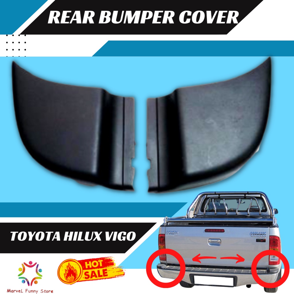 Toyota Hilux Vigo Kun25 2005 Rear Bumper Side Cover Belakang Cover ...
