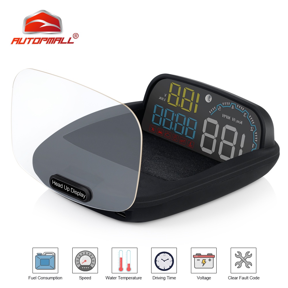 New Car HUD Head Up Display OBD 2 II On-board Auto Car Computer C600 ...