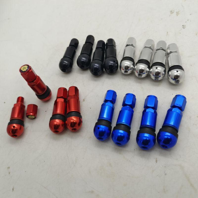 Alloy Aluminium Tubeless Wheel Tire Steel Tyre Valve Angin Tayar Valve ...