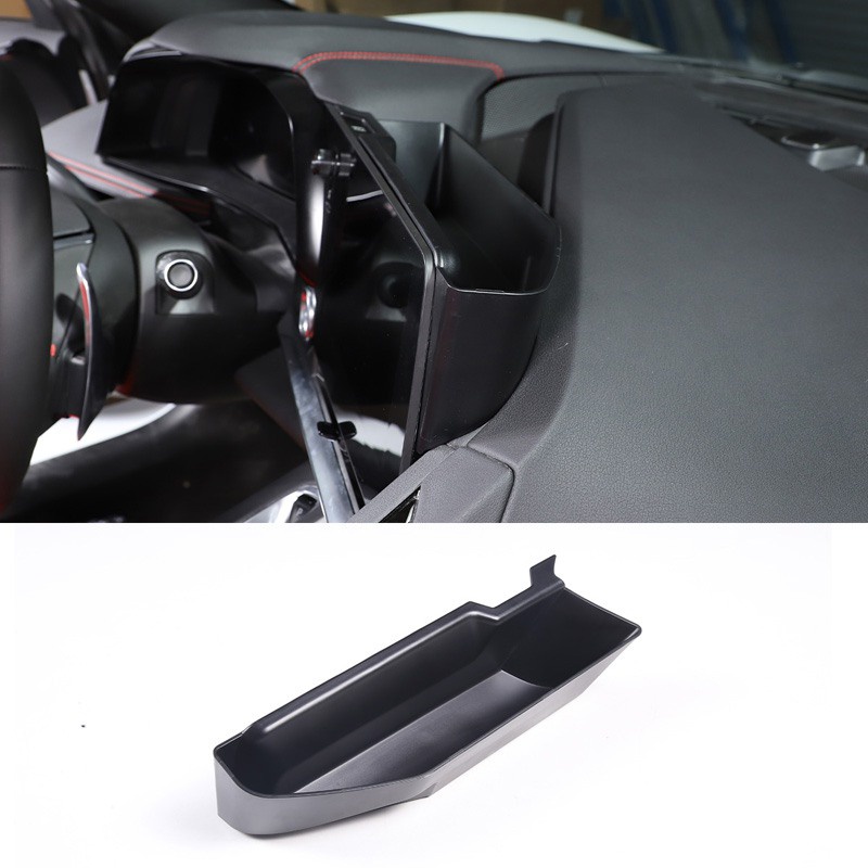 Storage Box Car Accessories For Corvette C8 Stringray Z51 Z06 ABS Black ...