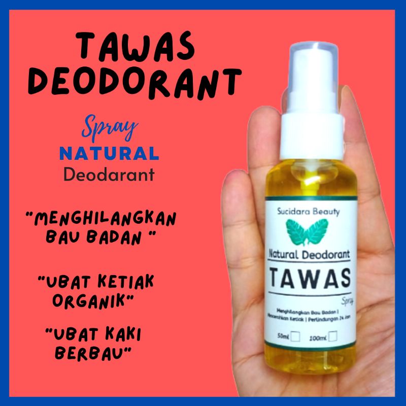Tawas Ubat Ketiak Organic 💥 Spray Deodorant Natural 💥 Hilang Bau ...