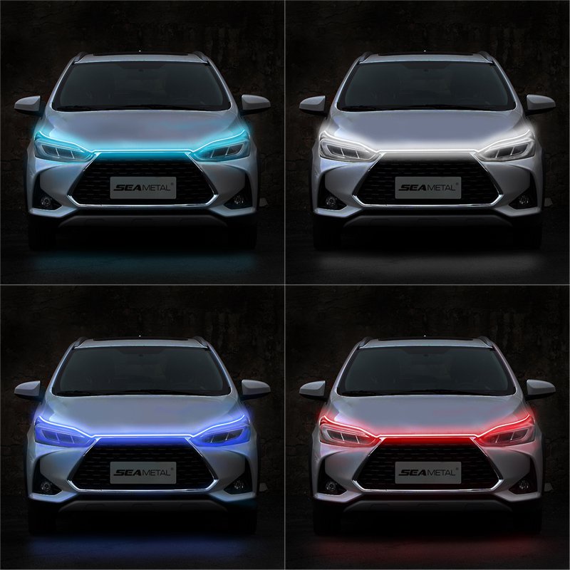 Universal Front Grille Trim Strips For Car Front Grille Led Decoration ...