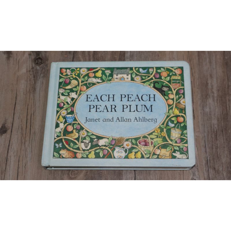 Each Peach Pear Plum rhythm poem phonic baby / kid book | Shopee Malaysia
