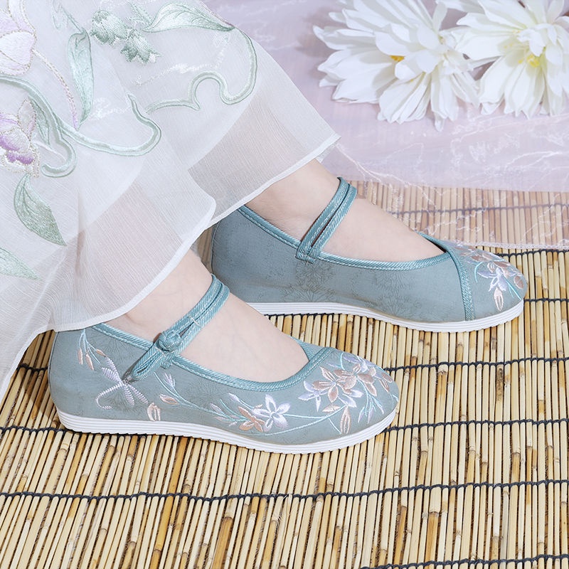 l Women's Hanfu Shoes Antique Style Chinese Super Fairy Inner ...