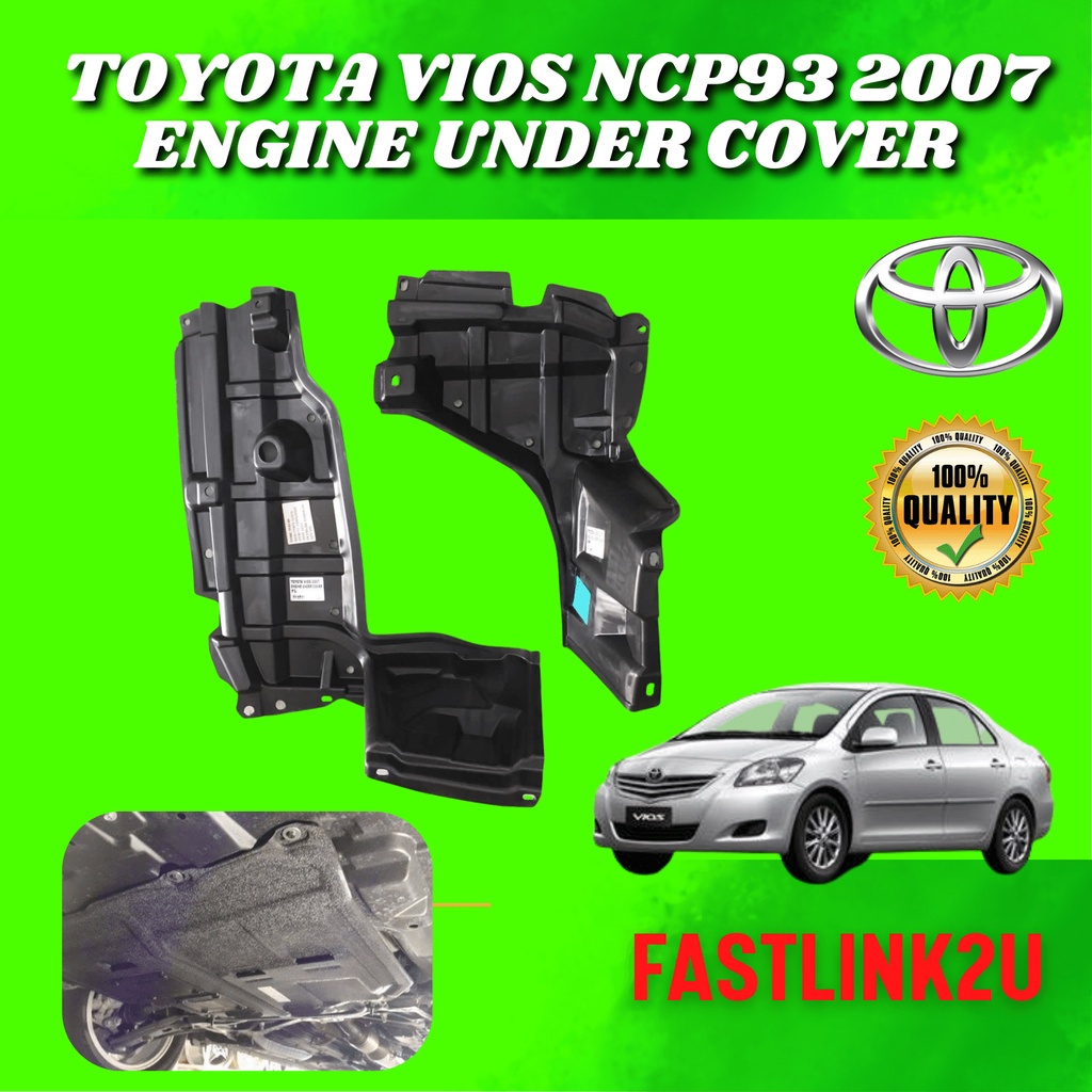 Fastlink Toyota Vios Ncp93 Engine Under Cover New High Quality | Shopee ...