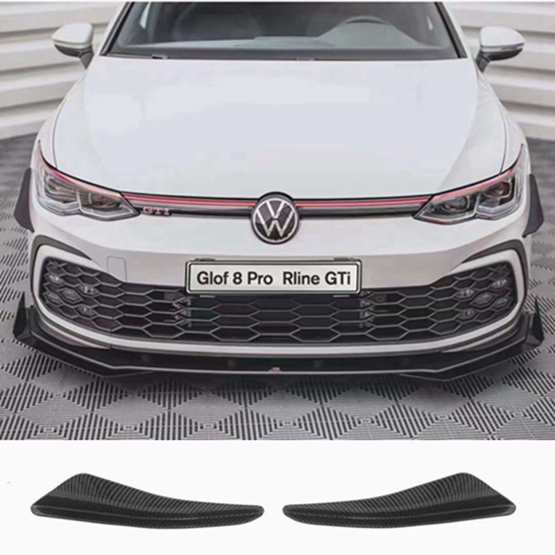 For Volkswagen Golf 8 Pro GTI Rline front bumper blade trim Body kit ...