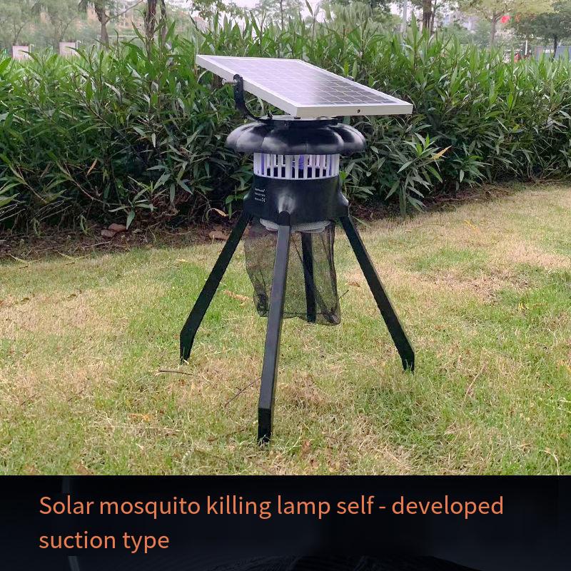 Solar Mosquito Lamp Outdoor Suction Courtyard Garden Waterproof Farm ...