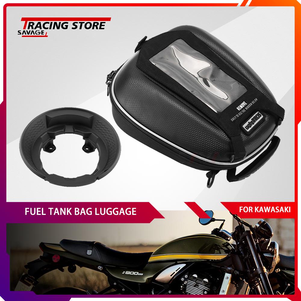 Fuel Tank Bag Luggage For KAWASAKI NINJA 400 650 1000SX ZX 6R 10R 10RR ...