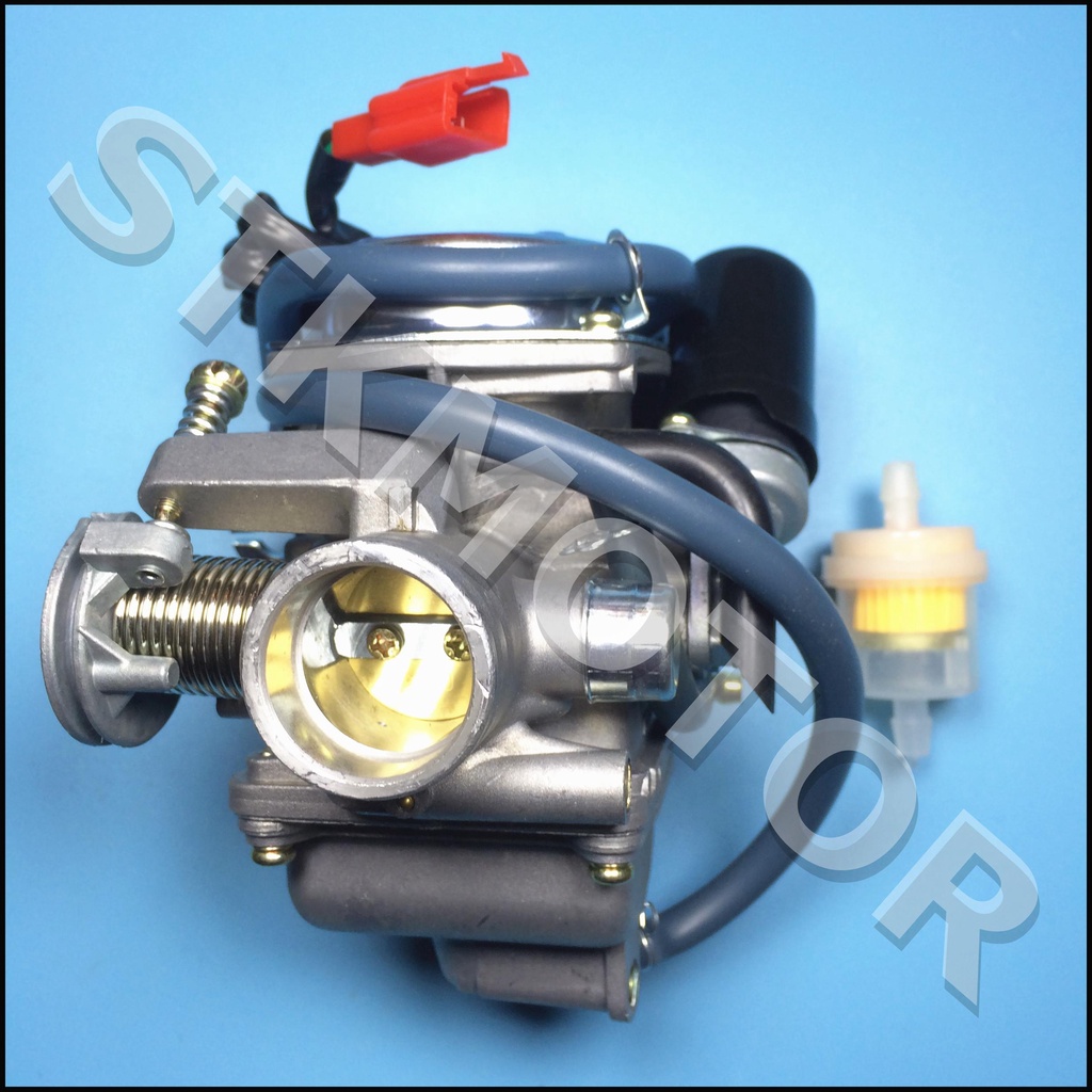 24MM Intake GY6 125 150cc motorcycle Carburetor Carb For BAJA Scooter ...