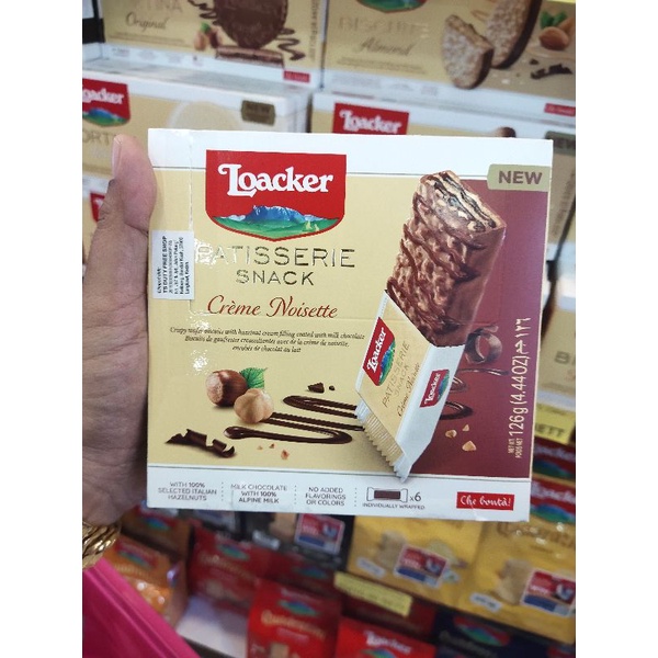 LOACKER GRAN BISCUITS/LOACKINI 100G/TORTINA 125G COKLAT LANGKAWI ...