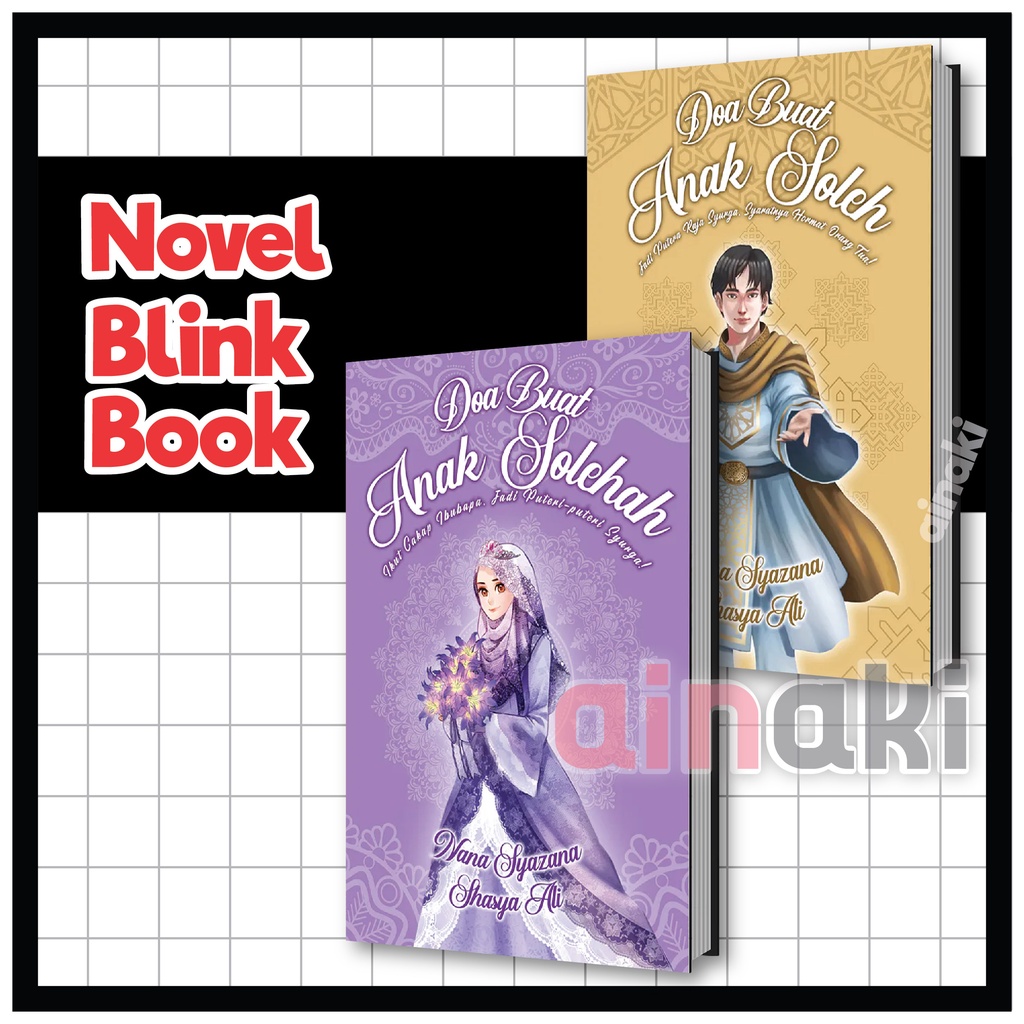 Buku Novel Blink Book Siri Doa Buat Anak Soleh Doa Buat Anak Solehah ...