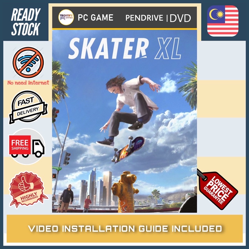 [PC Game] Skater XL The Ultimate Skateboarding Game - Offline [DVD ...