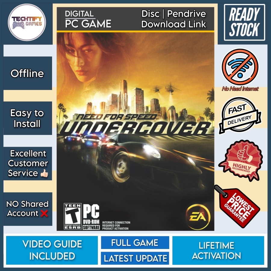 [PC Game] Need For Speed Undercover - Offline [Disc | Pendrive ...