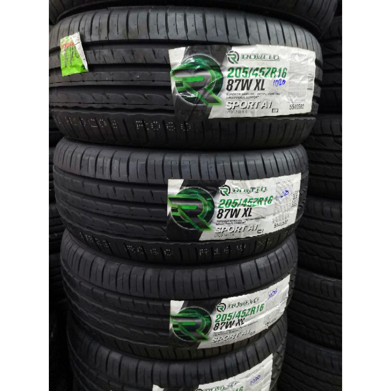 205/45/16 Rovelo Sport A1 Tyre Tayar | Shopee Malaysia