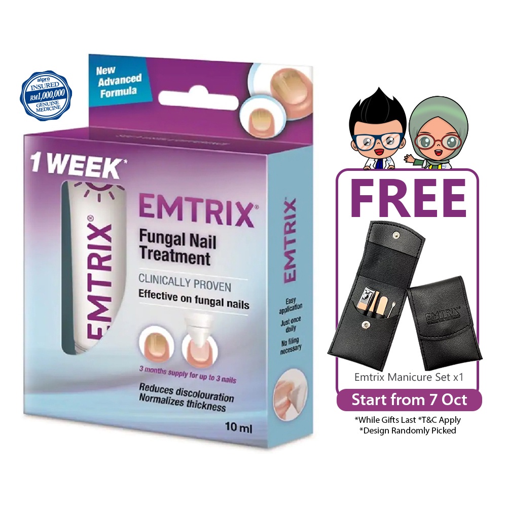 Emtrix Fungal Nail Treatment (10ml) | Shopee Malaysia