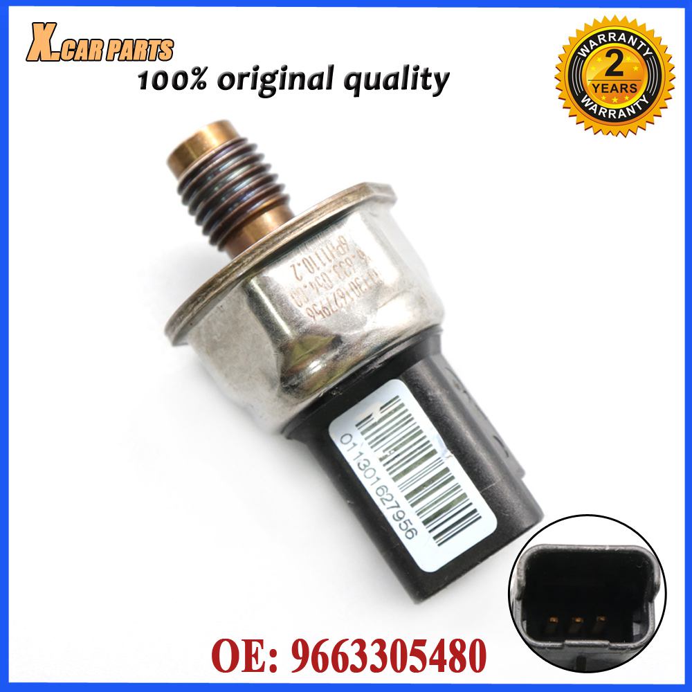 9663305480 Fuel Rail Pressure Regulator Sensor Common Rail Valve For ...
