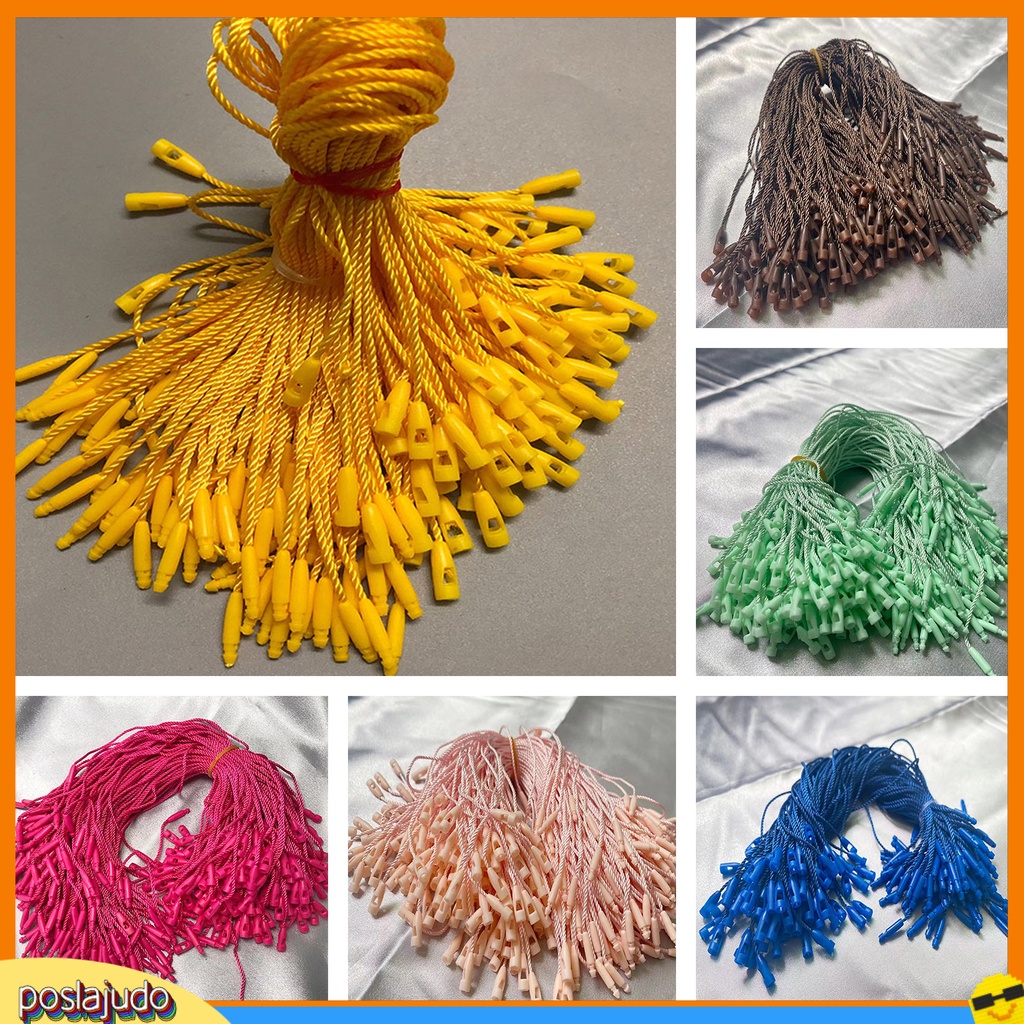 (Poslajudo) 100Pcs Clothes Tag Ropes Clothes Gift Bags Price Tags ...