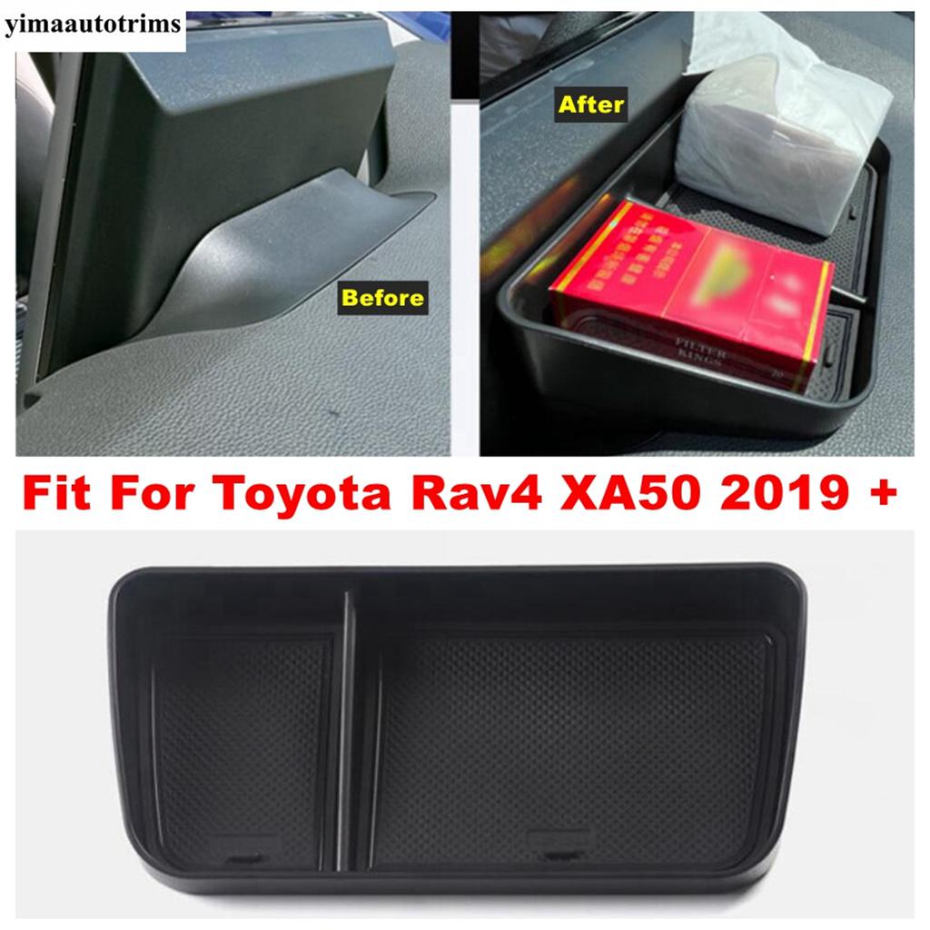 Dashboard Instrument Panel Storage Box Organizer Fit For Toyota Rav4 ...