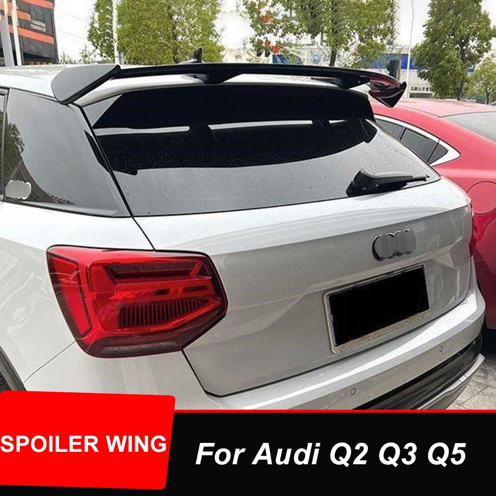 Universal Rear Trunk Lid Car Spoiler For Audi Q2 Q3 A5 SUV Hatchback ...