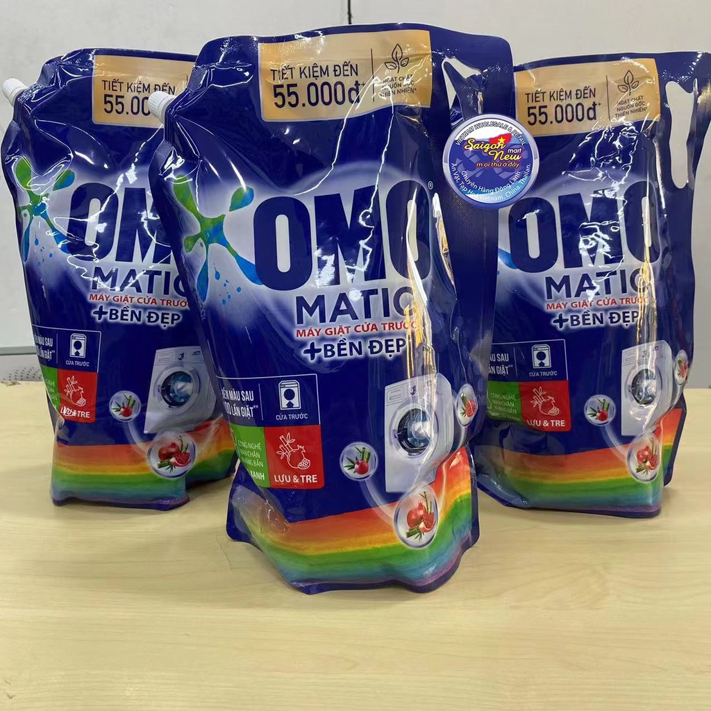 Nuoc Giat Omo Matic+Ben Dep 3.6L (Blue) | Shopee Malaysia