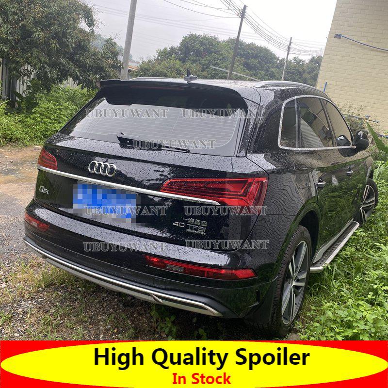 v Style For Audi Q5 Q5L Spoiler 2019 2020 2021 2022 2023 High Quality ABS Material Car Rear ...