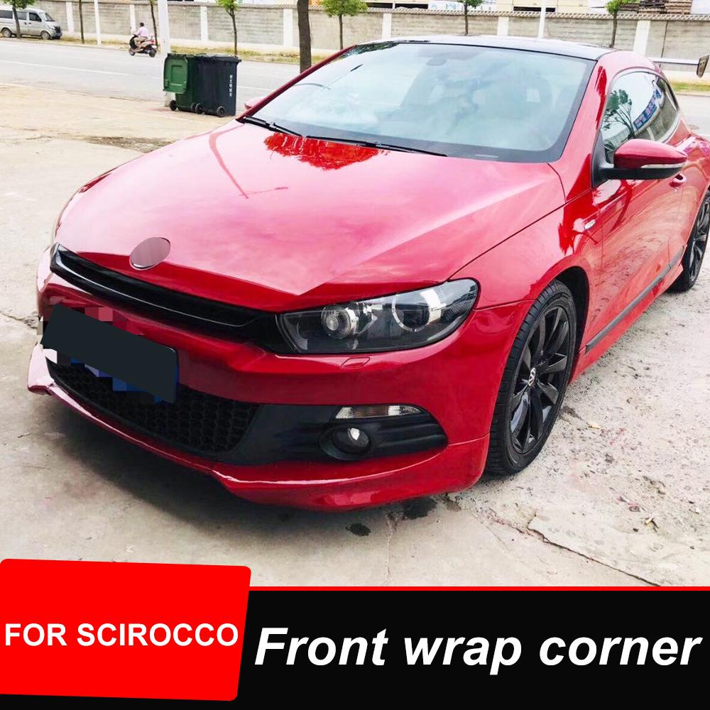 Car Front Bumper Wrap Angle Protection Corner Guard External ...