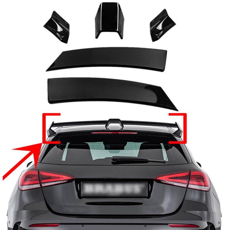 Glossy Black For Mercedes Benz W177 A Class A180 A200 A250 A260 A45 AMG ...