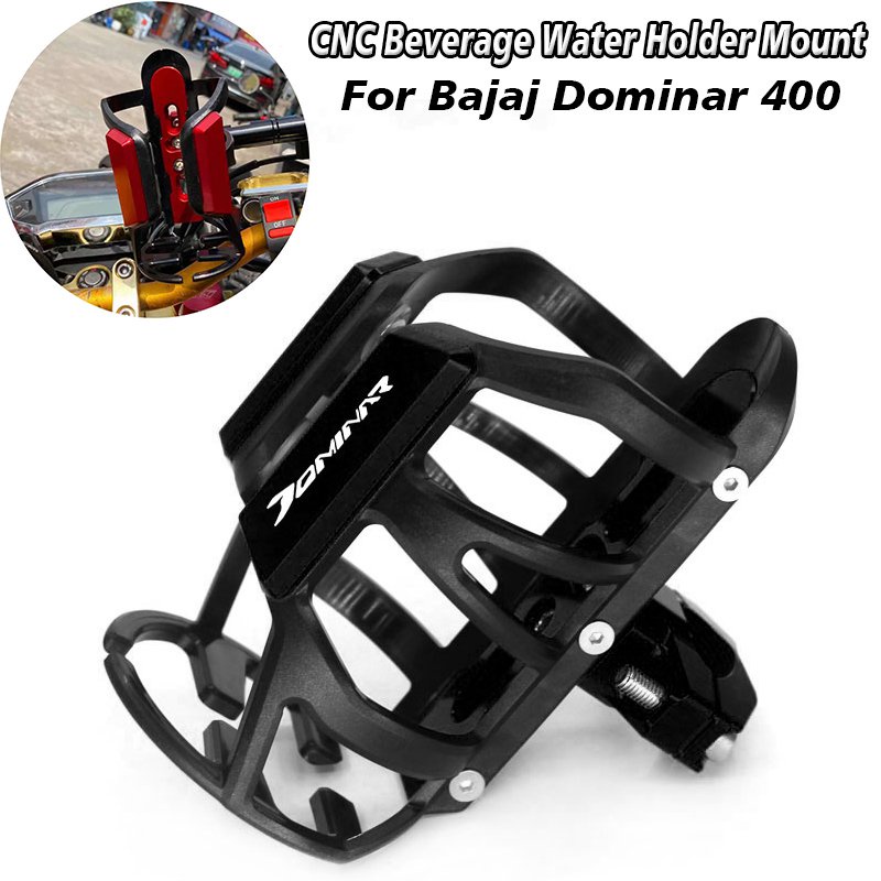 For Bajaj Dominar 400 high quality Motorcycle CNC Beverage Water Bottle ...