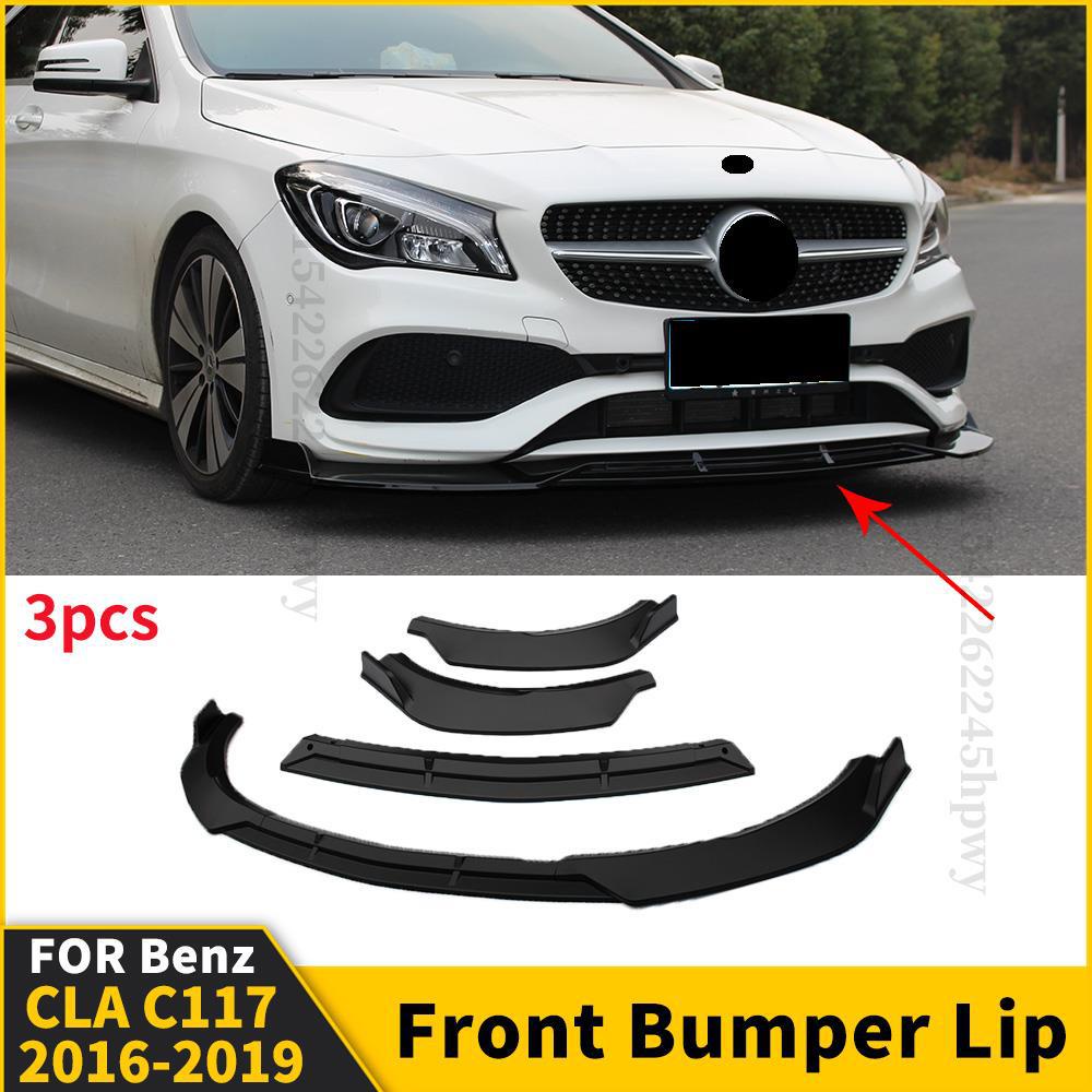 Front Bumper Lip Chin Splitter Cover Styling Body Kit Facelift Diffuser ...