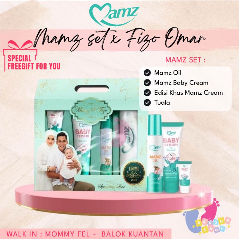 MAMZ OIL / MAMZ BABY CREAM / MAMZ FIZO SET ORIGINAL HQ | Shopee Malaysia